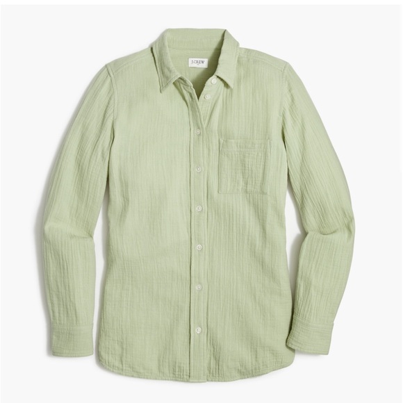 J Crew Gauze Shirt